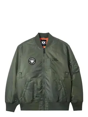 FINGERCROXX Patch-detail Zip Jacket - Green