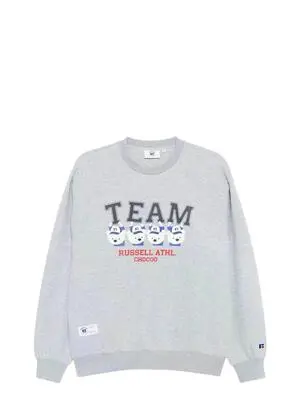 CHOCOOLATE X Russell Athletic Graphic-print Sweatshirt - Grey