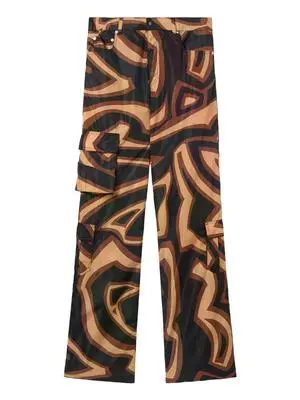 EMILIO PUCCI Labirinto Print Trousers