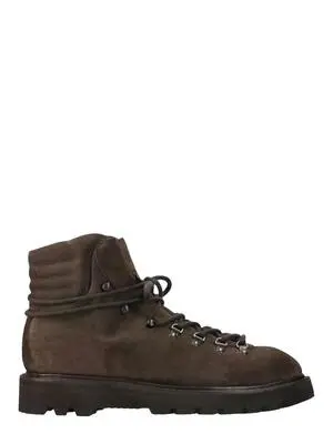 Premiata Lace-up Leather Boots - Brown