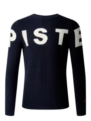 Perfect Moment Piste Merino Wool Sweater - Navy