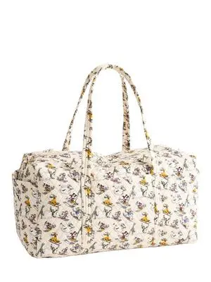 VERA BRADLEY Disney Large Original Duffle Bag - White
