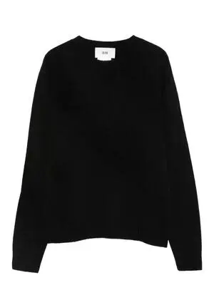 SOLOTRE Round-neck Sweater - Black