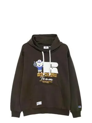 CHOCOOLATE Embroidered Hoodie - Brown