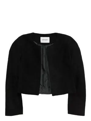 LOW CLASSIC Exaggerated-shoulder Jacket - Black