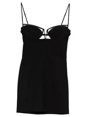 NENSI DOJAKA Cut-out Mini Dress - Black