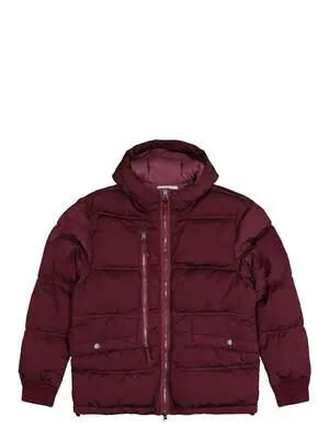 Stone Island Down Jacket - Red