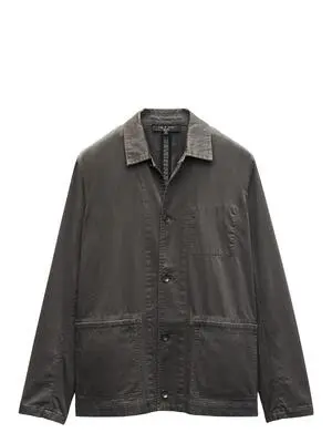 Rag & Bone Evan Twill Chore Jacket - Dksdw