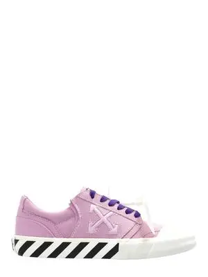 Off White Vulcanized Sneakers Pink
