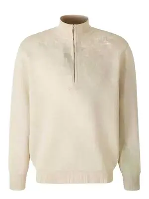 Carrera Eyewear Ribbed Mock Neck Sweater - Neutrals