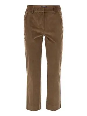MAX MARA Marruca Cotton Velvet Trousers