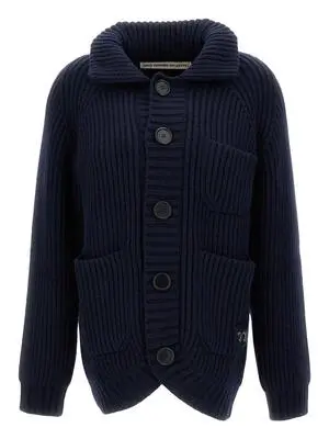 META CAMPANIA COLLECTIVE Knit Blazer - Blue