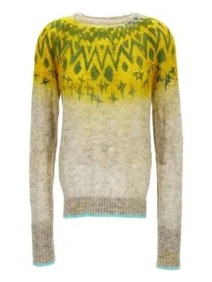 ROHKA Wool Blend Knitwear - Yellow