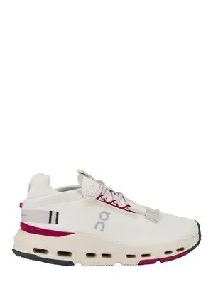 On Cloudnova 2 Sneaker Ivory & Grenadine