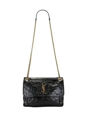 Saint Laurent Medium Niki Chain Bag Nero