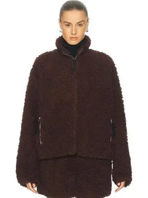 JIL SANDER 173 Gd Zip Up Jacket - Plum