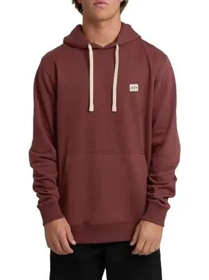 BILLABONG Relaxed Fleece Hoodie - Plum