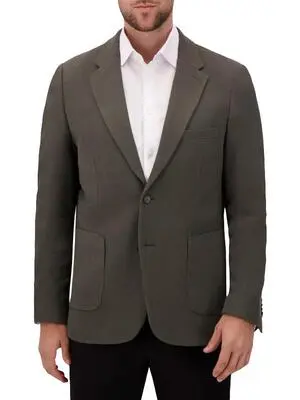 VICTOR EMMANUEL Modern Fit Piqué Sport Coat - Green