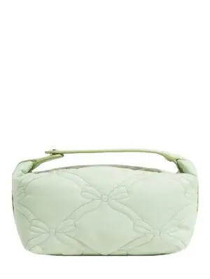 Stoney Clover Lane Top Handle Nylon Toiletry Bag - Pistachio