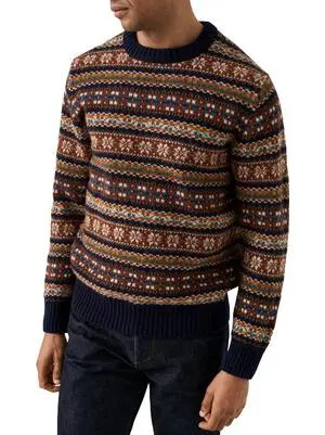 ETON Fair Isle Wool Sweater