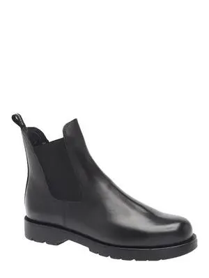 KLEMAN Tonnant Lugged Plain Toe Chelsea Boot - Noir