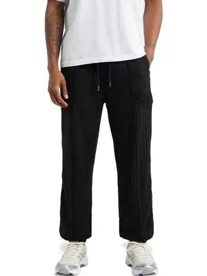 CRIMINAL DAMAGE Stanford Rib Knit Sweatpants