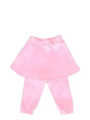 BITS & BOWS Skirted Bow Jogger - Pink