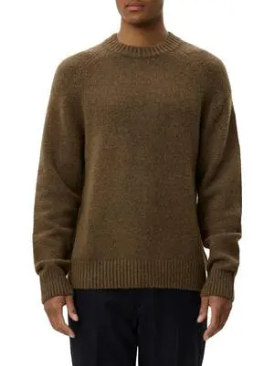 LES DEUX Gilbert Crewneck Sweater - Teak