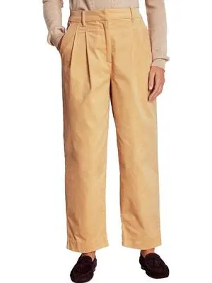 Boden Bloomsbury Straight-leg Corduroy Pants - Stone