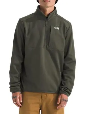 The North Face Performance Fleece Half Zip - New Taupe Green