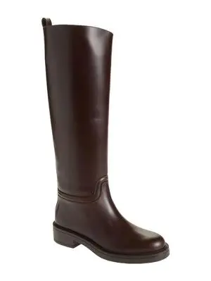 STUART WEITZMAN Celia Riding Boot - Walnut