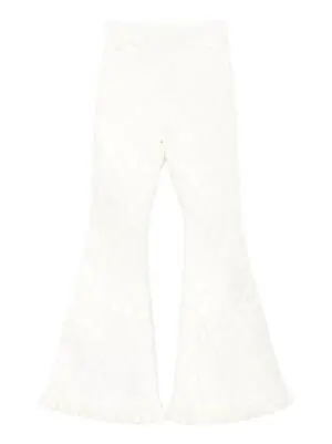 RAXXY Quilted Trousers - White