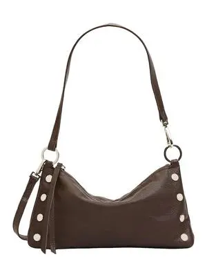 HAMMITT Kyle Shoulder Bag - Espresso/silver