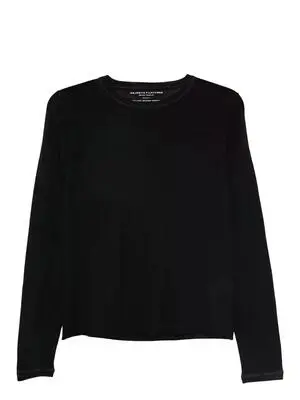 Majestic Filatures Merino Wool Sweatshirt - Black