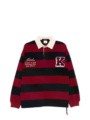 Ksubi Striped Rugby Jersey - Red
