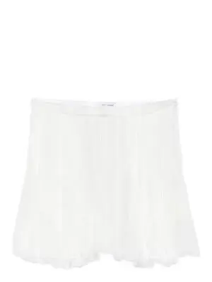 JUDY TURNER Gracie Pleated Skirt - White