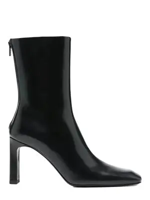 TOTÊME 85mm Glossy Leather Boots - Black
