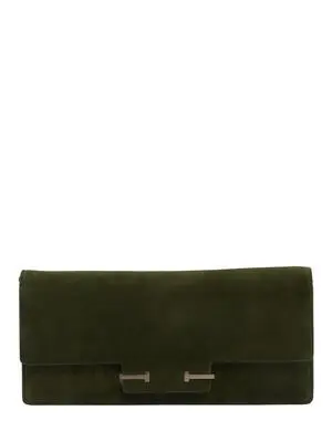 TOM FORD Suede East/West Shoulder Bag