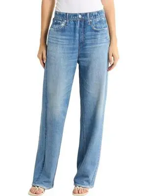 RAG & BONE Miramar Wide Leg Sweatpant Jeans