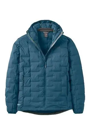RAB Cubit Stretch Down Hooded Jacket - Tempest Blue
