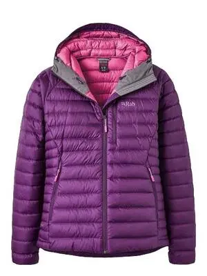 RAB Microlight Alpine Down Jacket - Mulberry