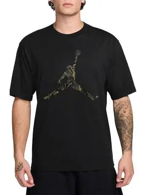 JORDAN X Realtree Jumpman Graphic T-shirt - Black/sail