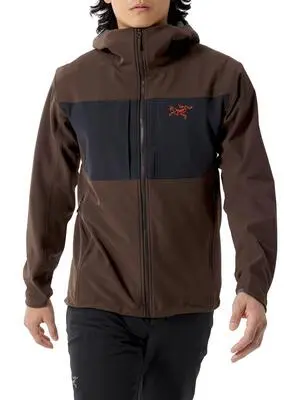 Arc'teryx Gamma Mx Hooded Jacket - Carob/black/dynasty