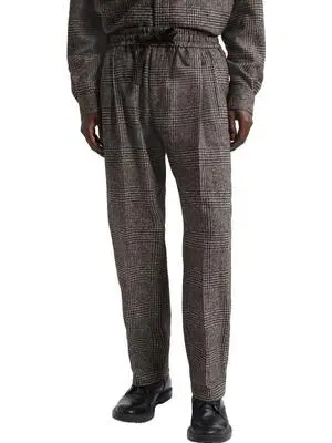 Dolce & Gabbana Glen Plaid Wool & Alpaca Blend Pants - Quadri-check-tartan