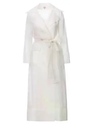 LITA COUTURE Clair Belted Maxi Dress - White
