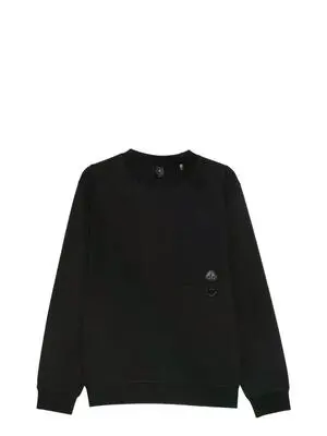 Moose Knuckles Patch-pocket Sweatshirt - Black