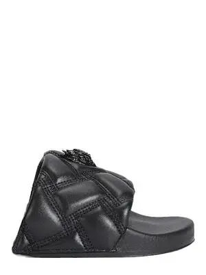 Kurt Geiger Meena Quilted Mules - Black