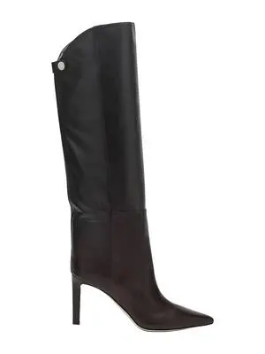 JIMMY CHOO 85mm Pointed-toe Boots - Brown