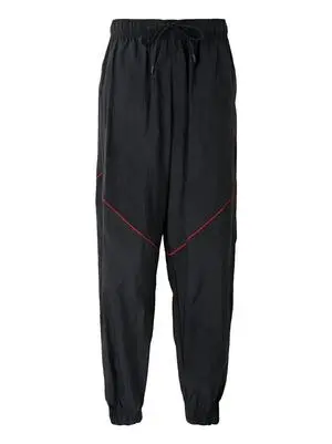 NIKE Red Panel Tracksuit Bottoms