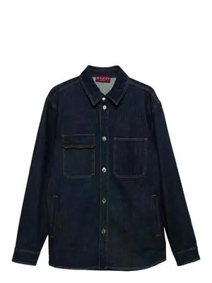 GUCCI Button-fastening Denim Shirt